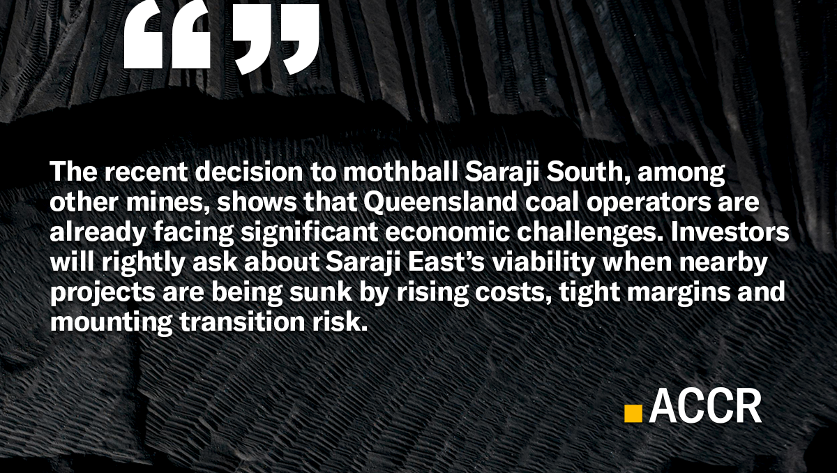 BHP can't ignore the writing on the wall for Saraji East, regardless of ...