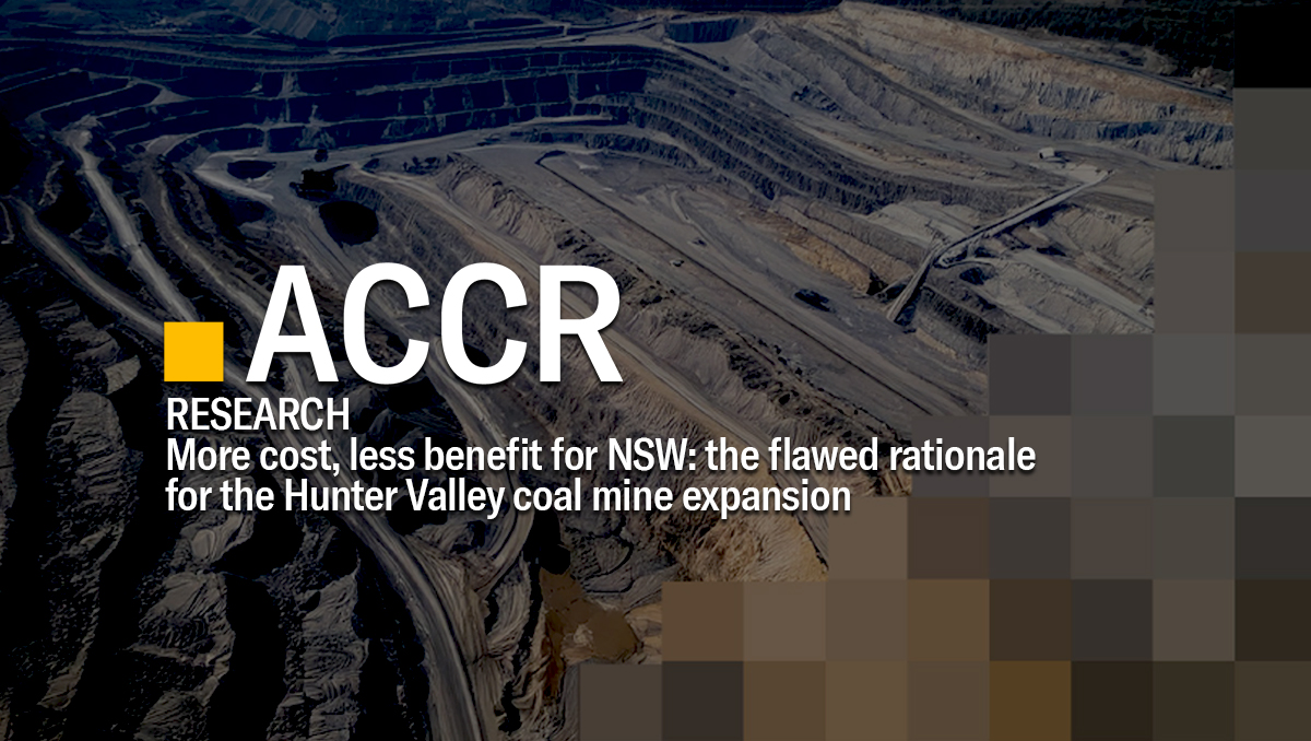 More cost, less benefit for NSW: the flawed rationale for the Hunter ...