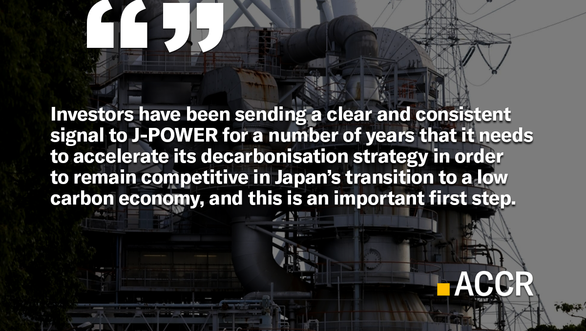 J-POWER responds to shareholder pressure: five coal-power units to ...